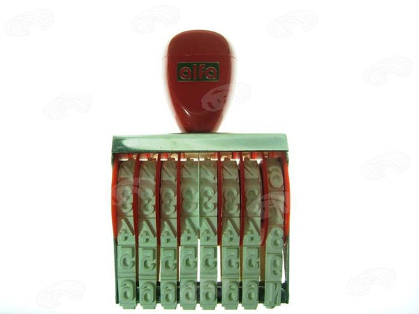 Numeratore Manuale 8 Cifre – Timbro Art