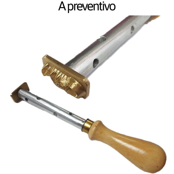 Timbro a Caldo Manuale personalizzabile – Timbro Art